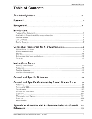 Mathematics grade3 curriculum_guide | PDF | Educational Assessment ...