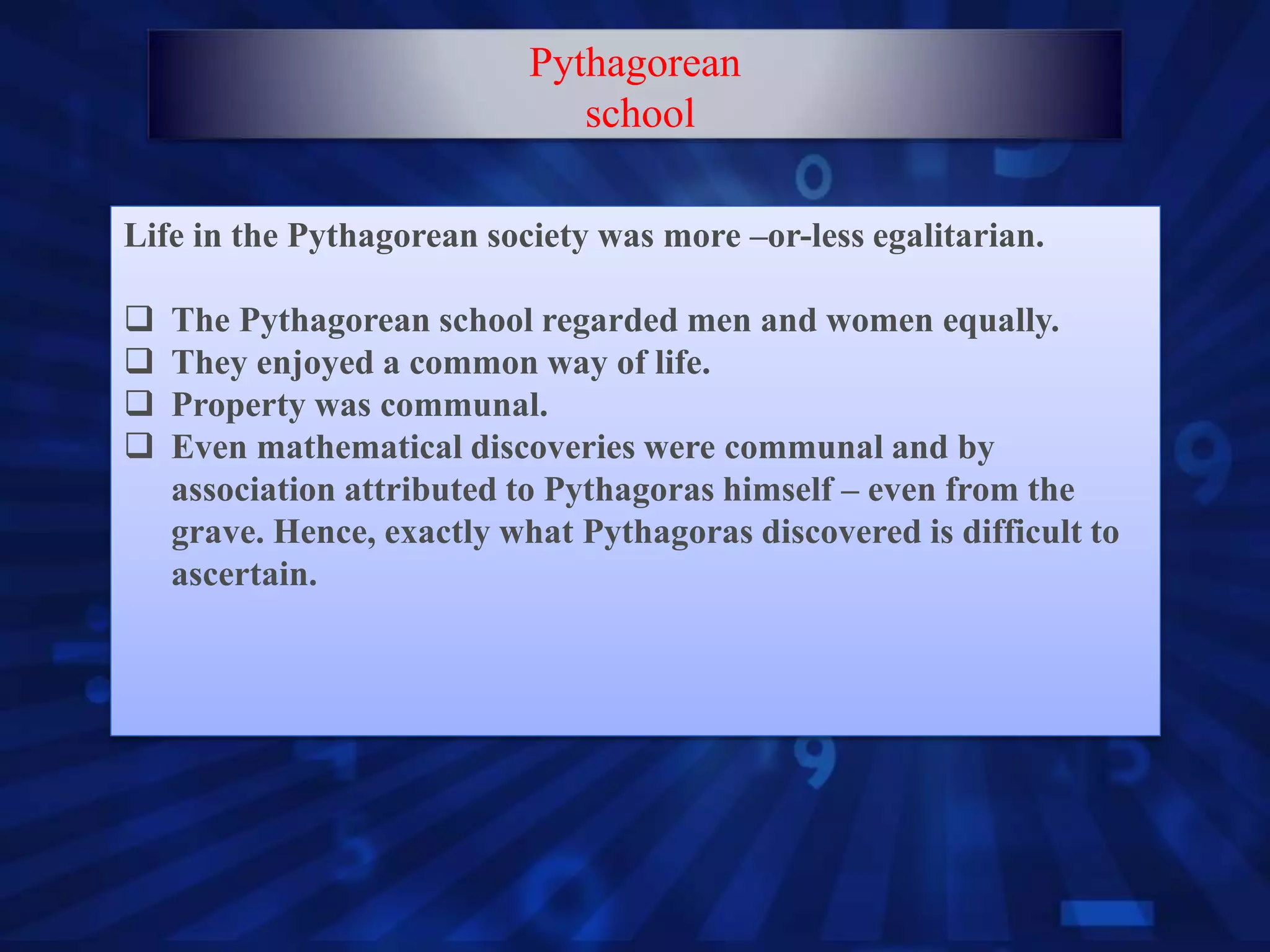 Mathematics in Ancient Greece | PPTX