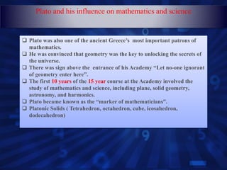 Mathematics in Ancient Greece | PPTX
