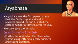 Mathematics in Ancient India,Asia...ppsx