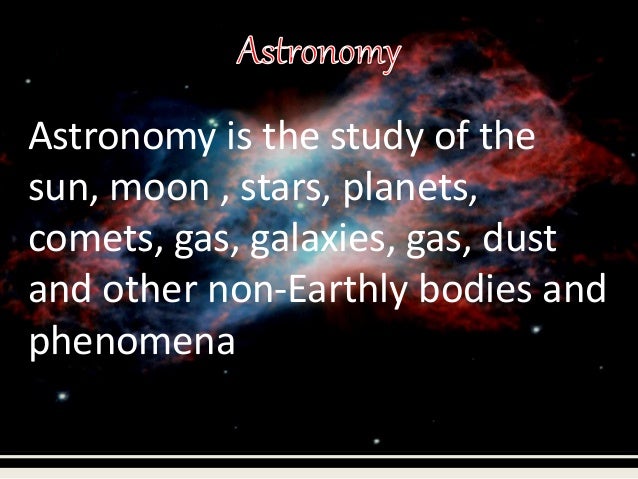Astronomy And Geometry
