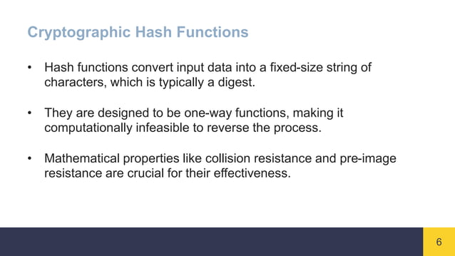 Introduction to Mathematics In Cryptography | PPTX