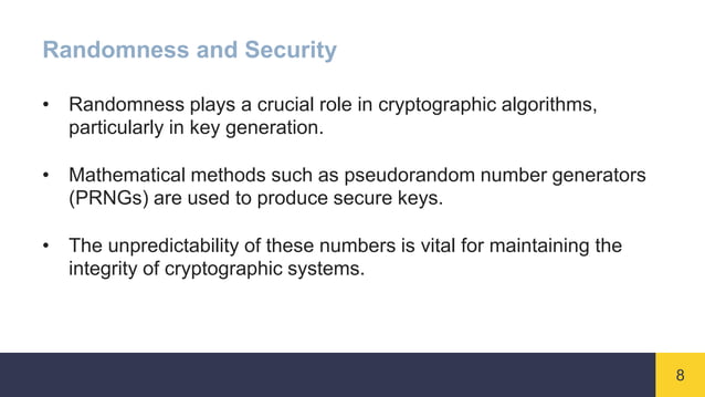 Introduction to Mathematics In Cryptography | PPTX