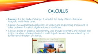Mathematics in daily life | PPTX | Physics | Science