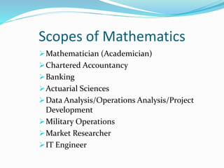 Mathematics in day to day life | PPTX