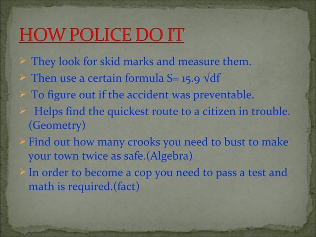 Mathematics in everyday life | PPT