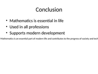 The Vital Role of Mathematics in Everyday Life and Various Professions ...