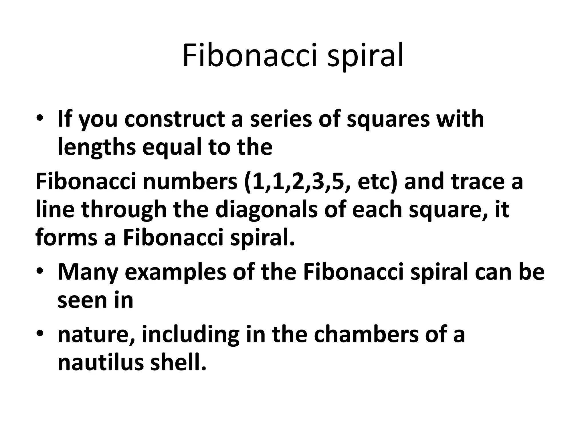 Mathematics in nature | PDF
