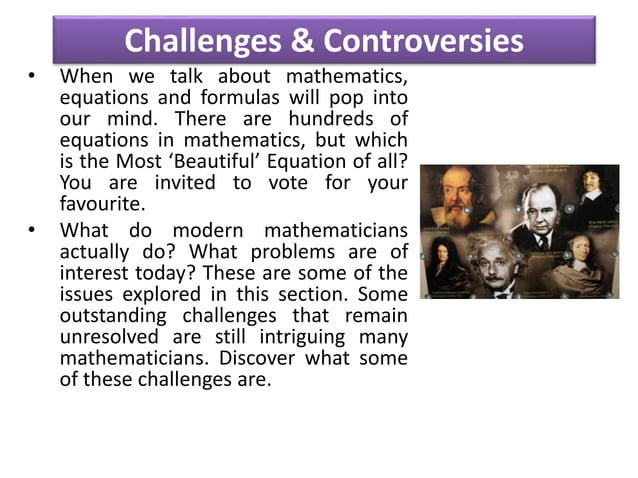 Mathematics in our daily life | PPTX