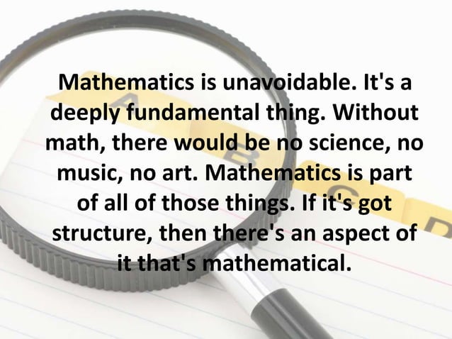 Mathematics in our daily life | PPTX | Commodities | Economy