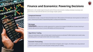 Mathematics in Real Life: Numbers That Shape Our World 🔢🌍 | PPTX