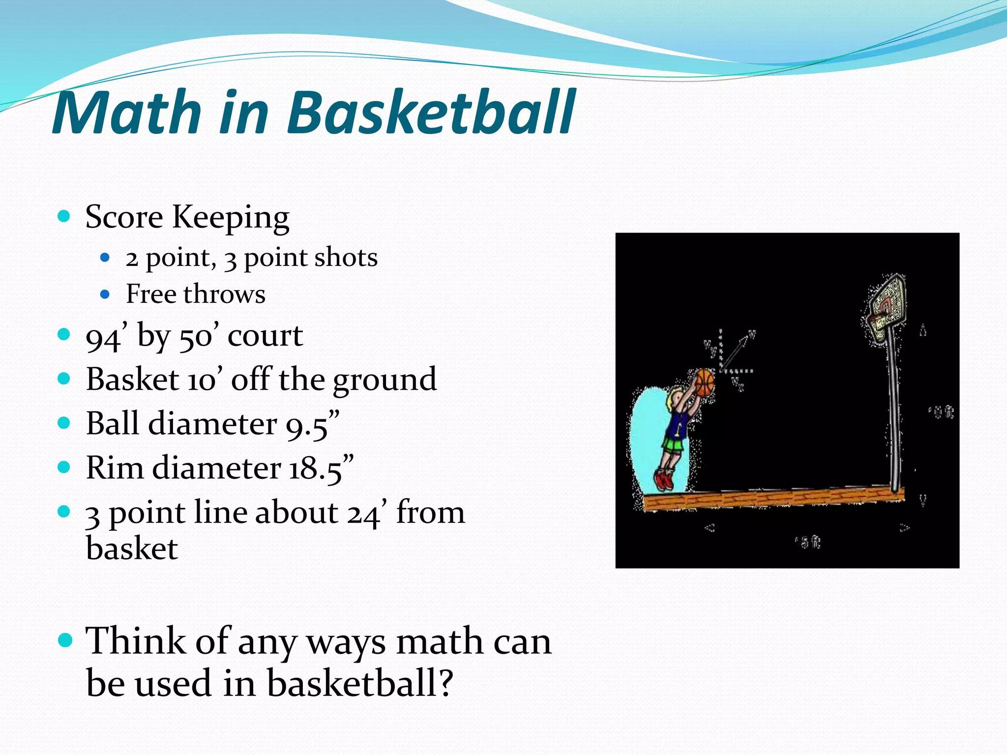 Mathematics in sports | PPTX