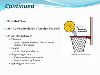 Mathematics in sports | PPTX