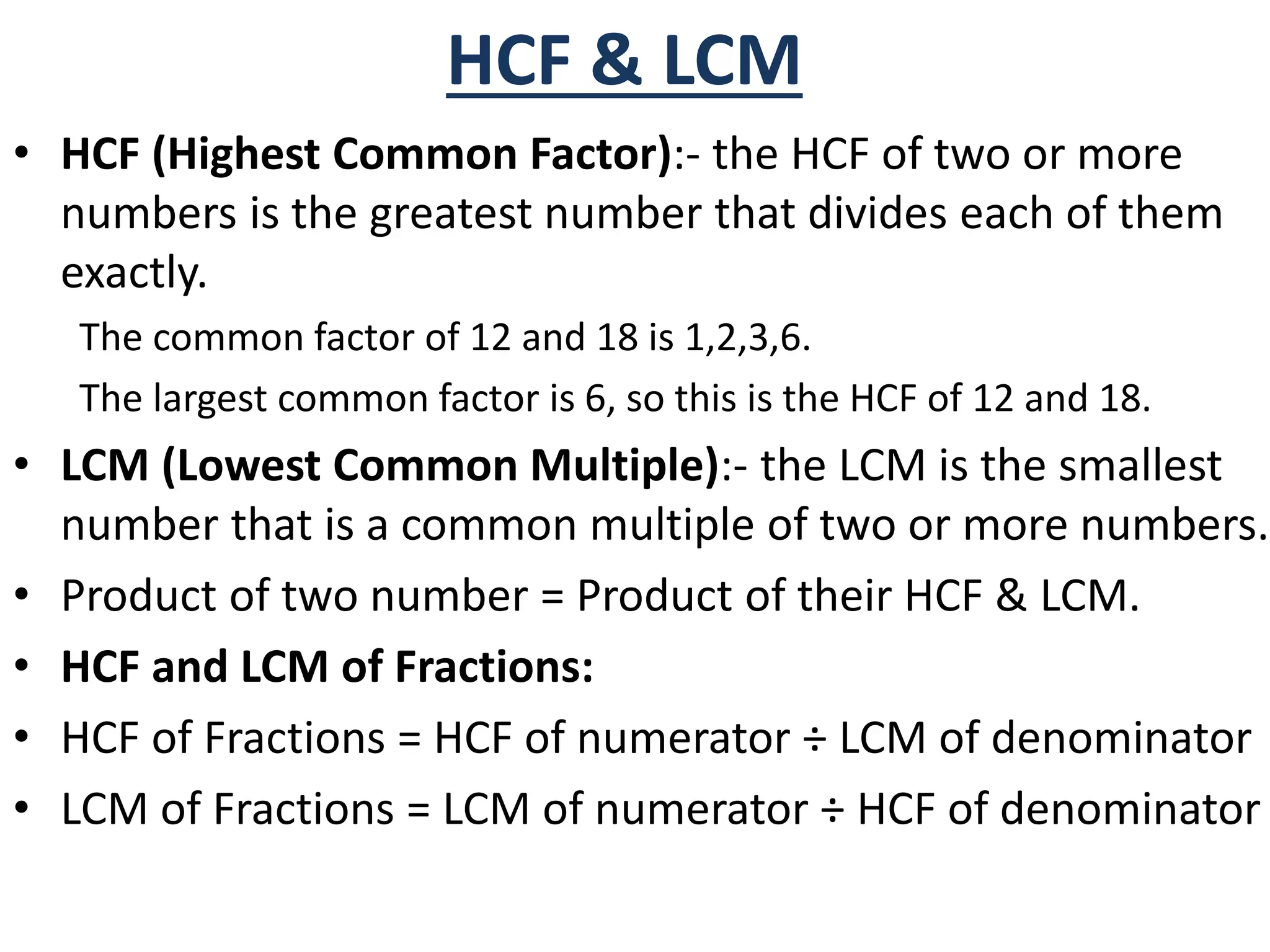 Mathematics introduction and formulas | PPSX