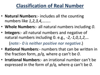 Mathematics introduction and formulas | PPSX