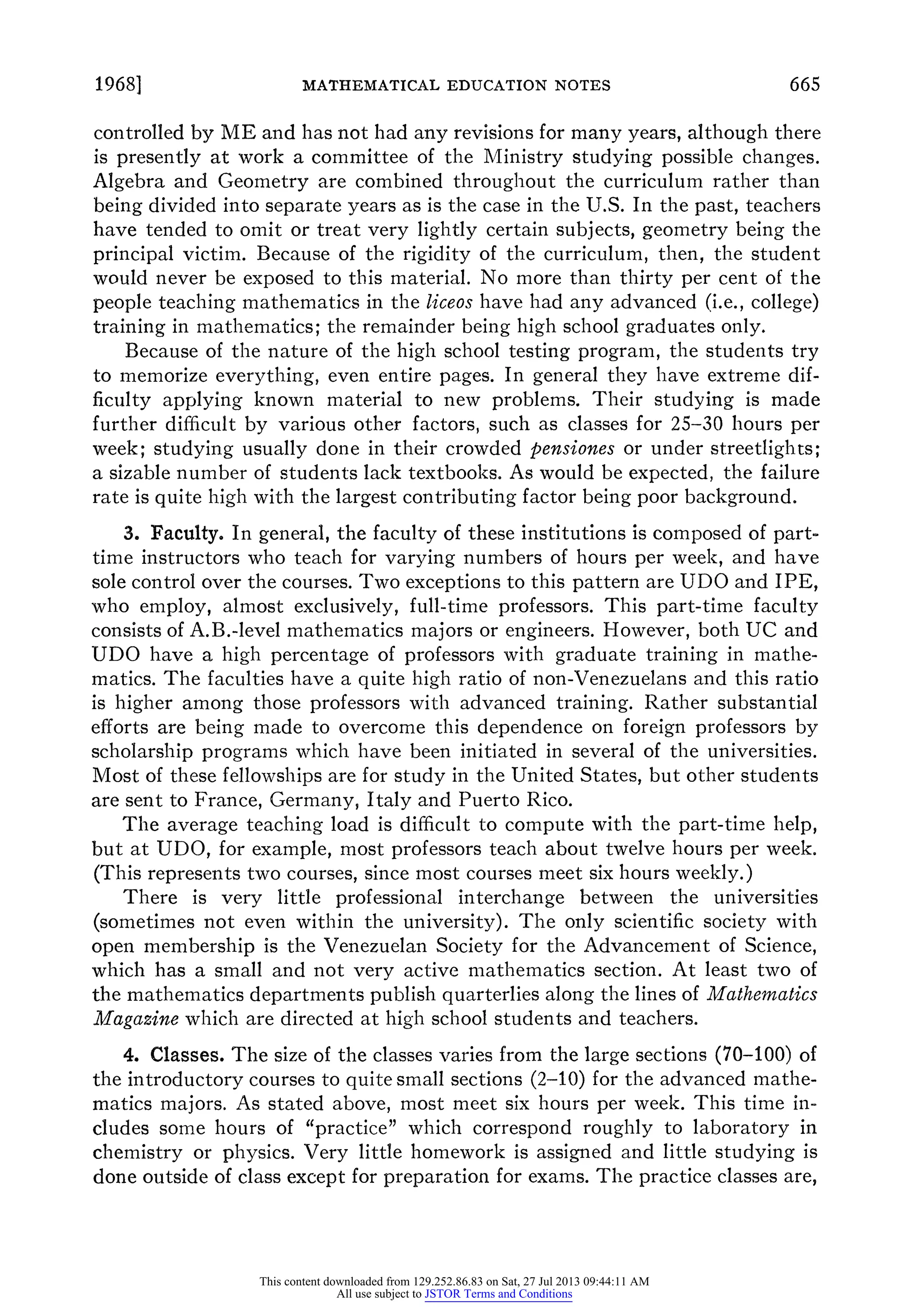 Mathematics in Venezuela in the sixties by P. R Montgomery (1936-2013 ...