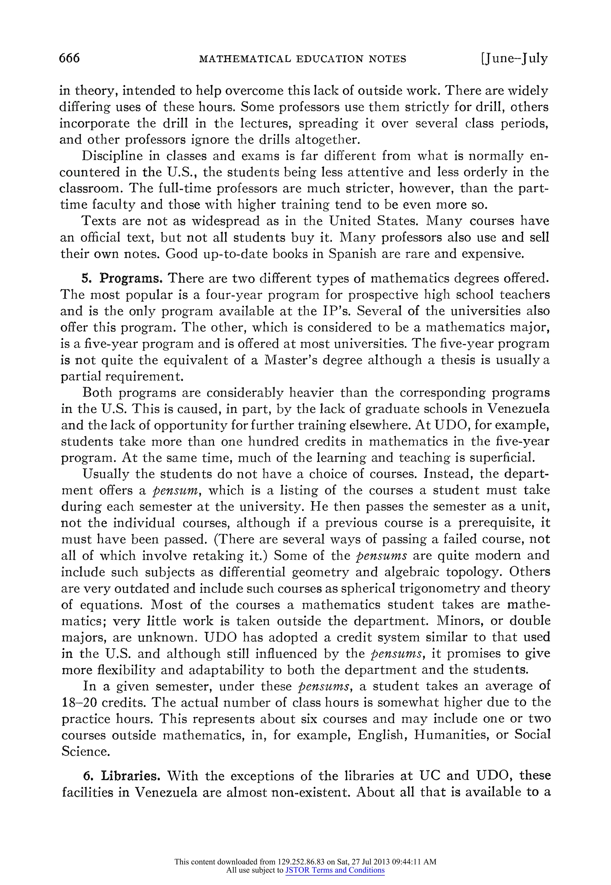 Mathematics in Venezuela in the sixties by P. R Montgomery (1936-2013 ...