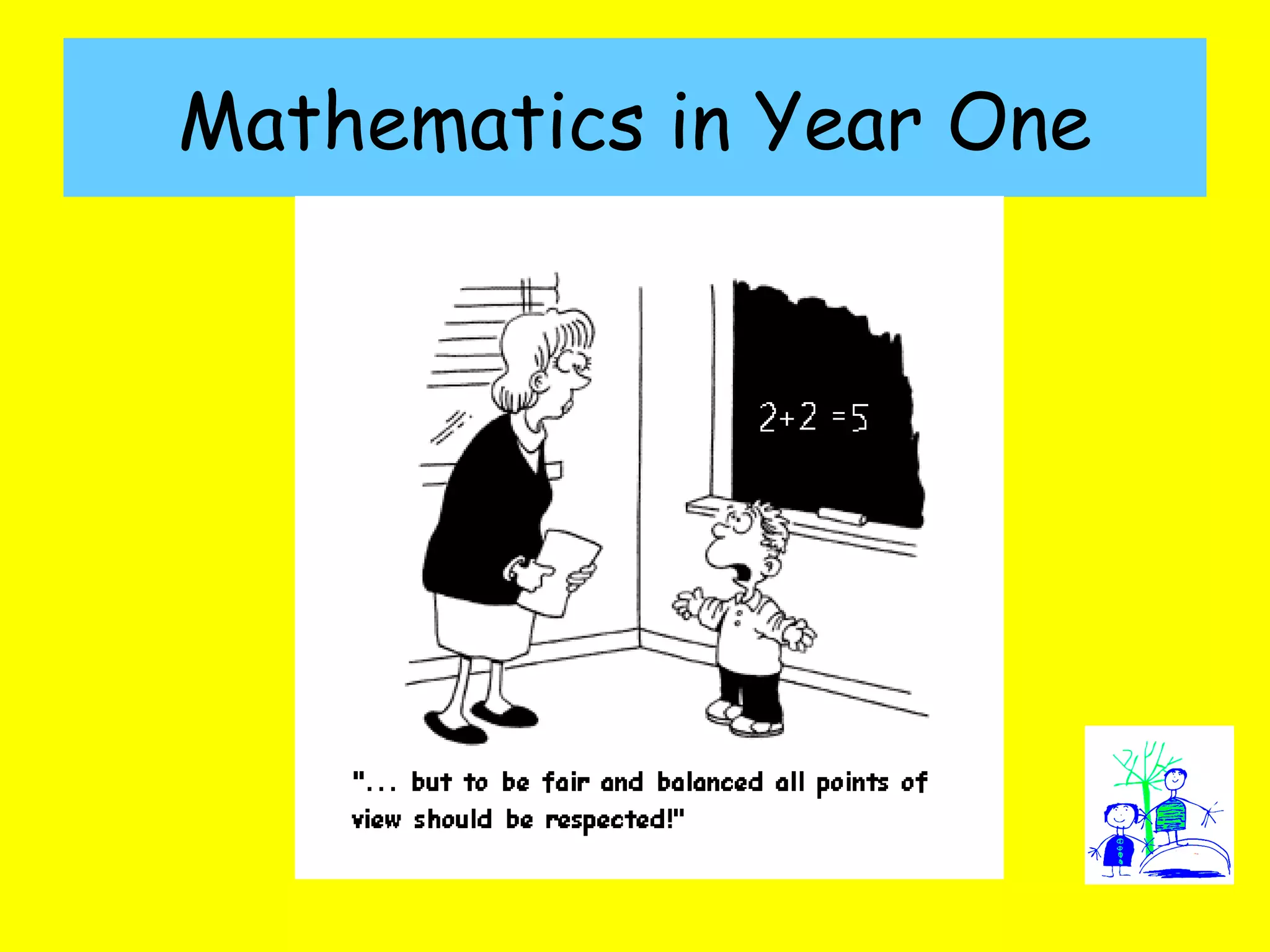Mathematics in y1 power point | PPT