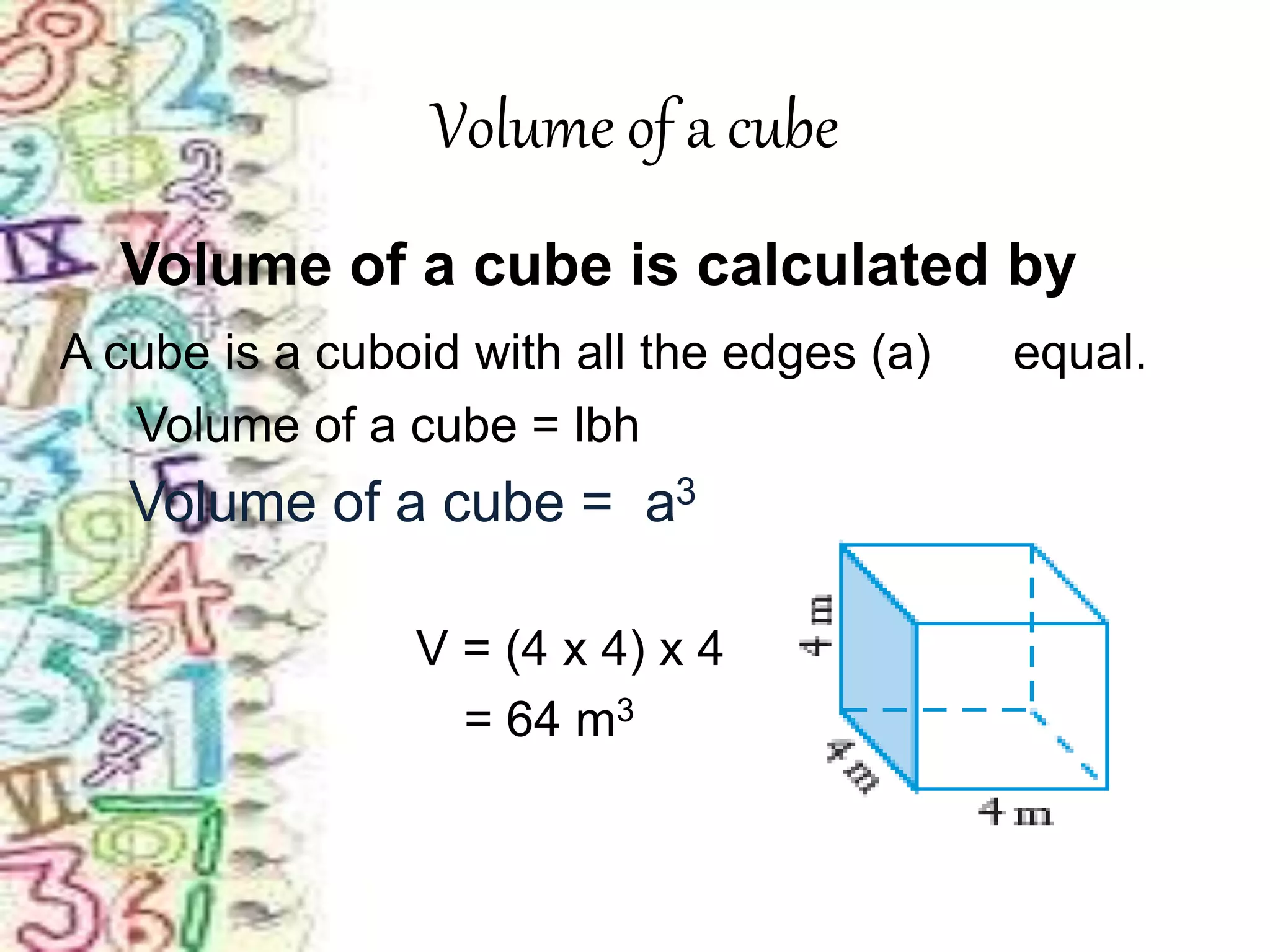 Volume and Surface Areas | PPTX