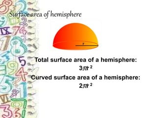 Volume and Surface Areas | PPTX