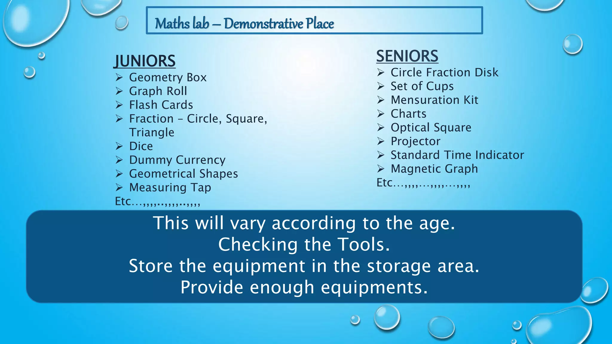 Mathematics Laboratory | PPTX