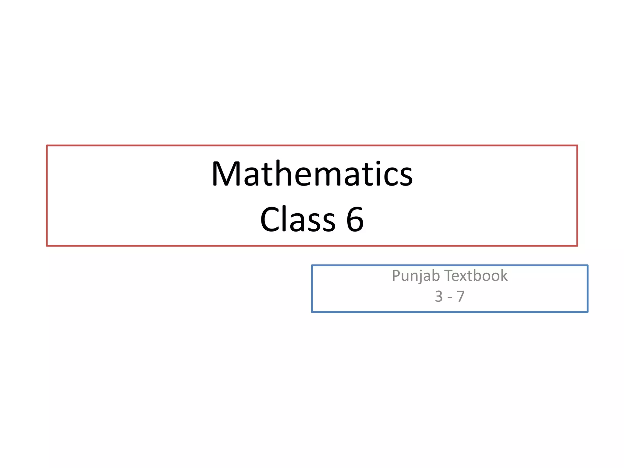 Mathematics lesson plan class 6.pptx