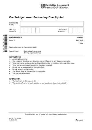 Mathematics – May 2022 Question Paper 2.pdf