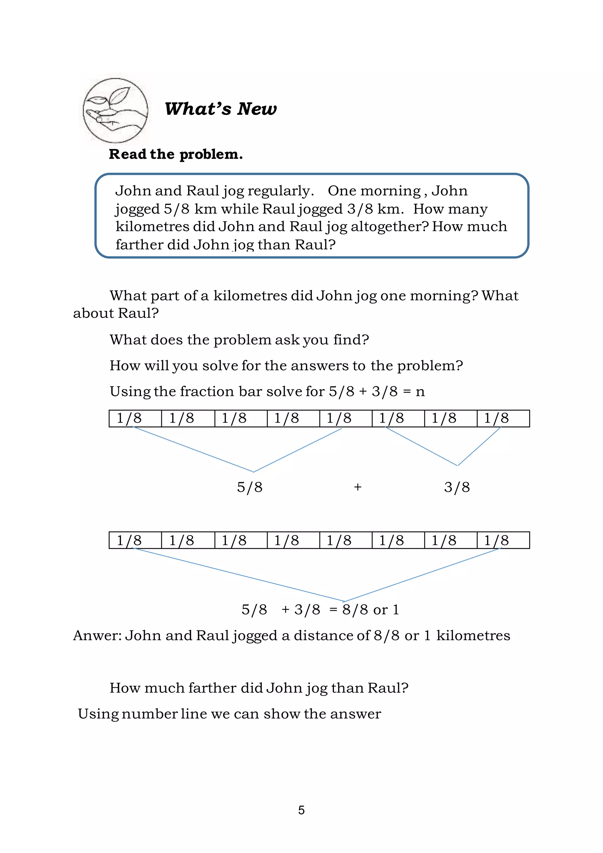 Mathematics module 33 visualizing addition or subtraction of similar ...