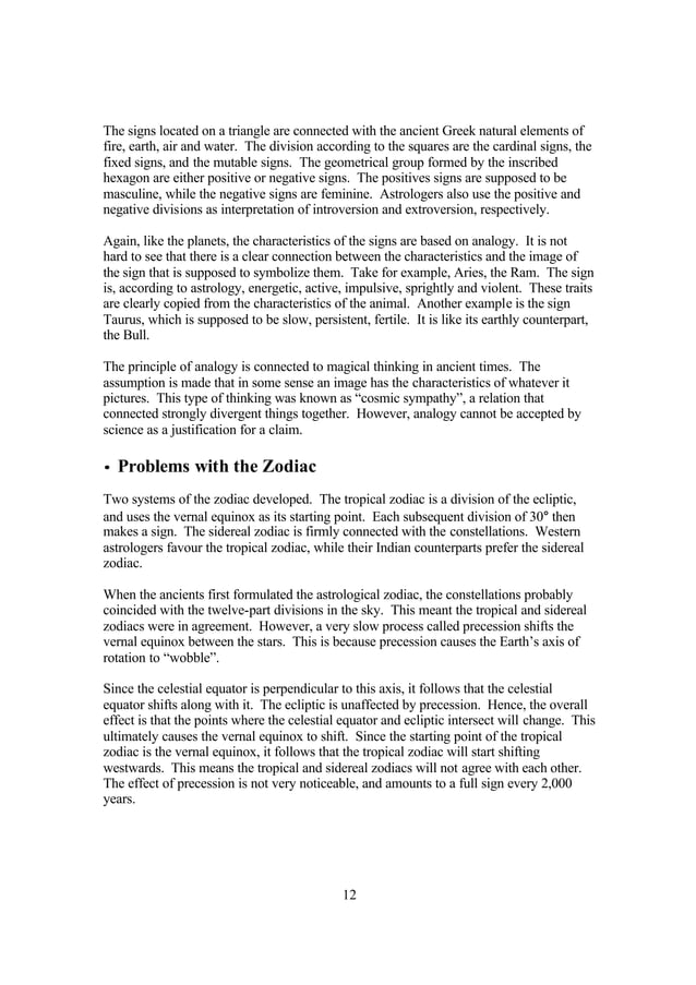 Mathematics of astrology | PDF