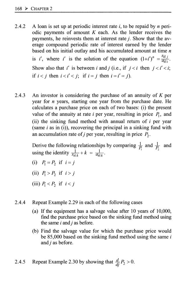 Mathematics of investment and credit, 5th edition