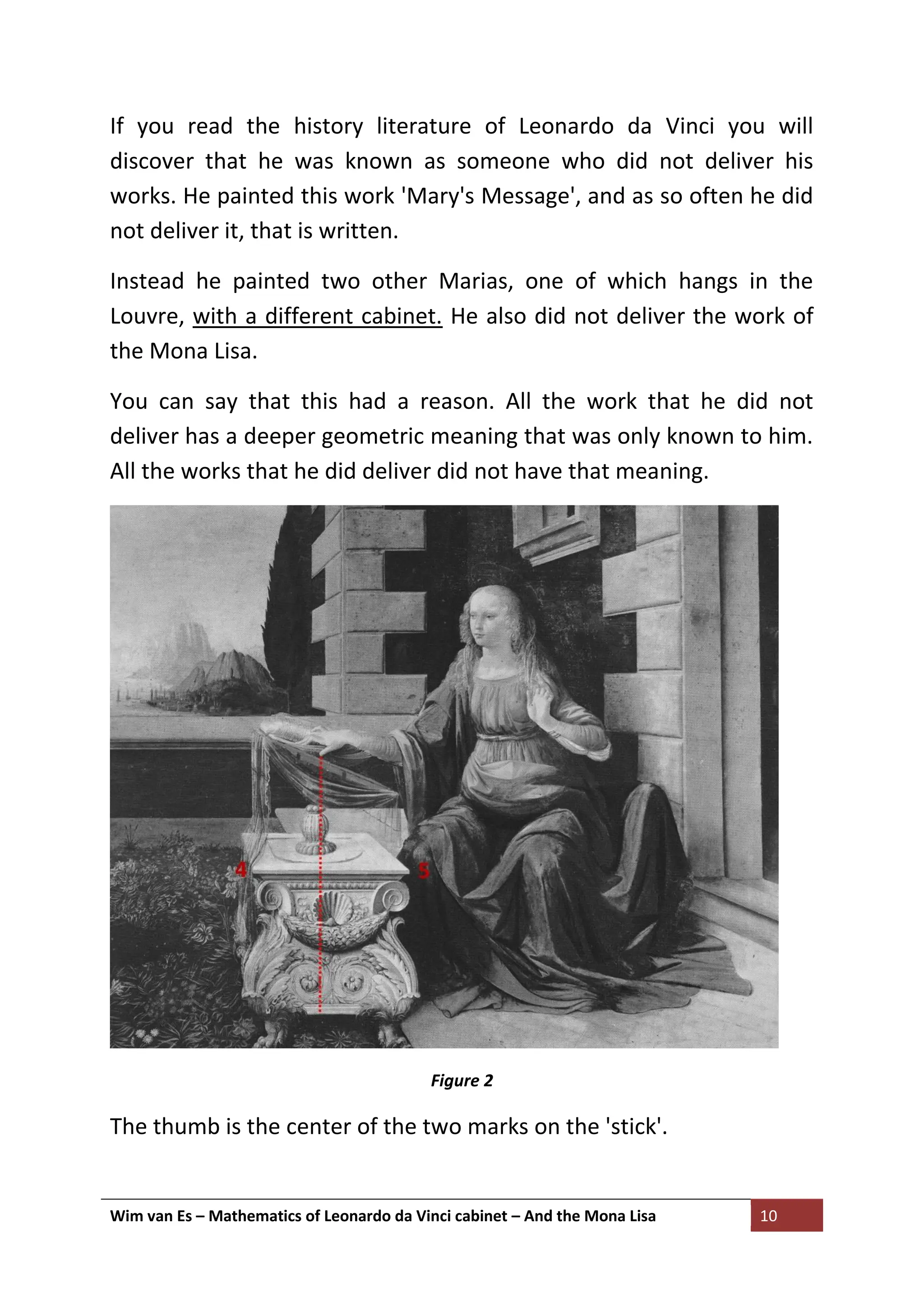 Mathematics of Leonardo da Vinci cabinet. And the Mona Lisa..pdf