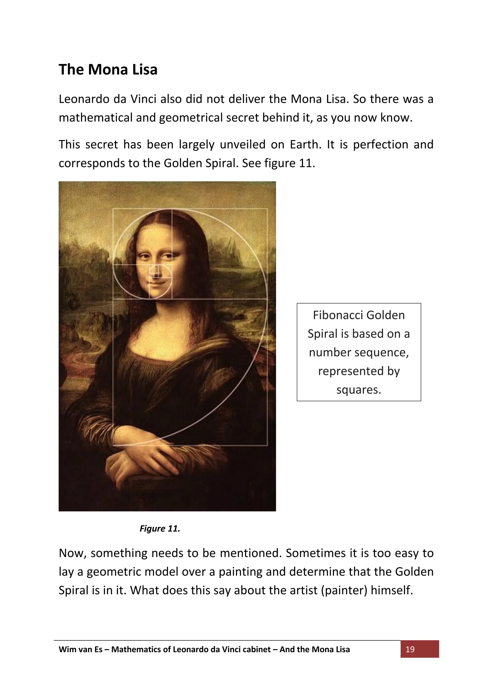Mathematics of Leonardo da Vinci cabinet. And the Mona Lisa..pdf