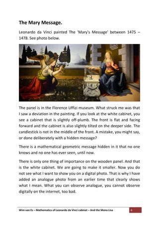 Mathematics of Leonardo da Vinci cabinet. And the Mona Lisa..pdf
