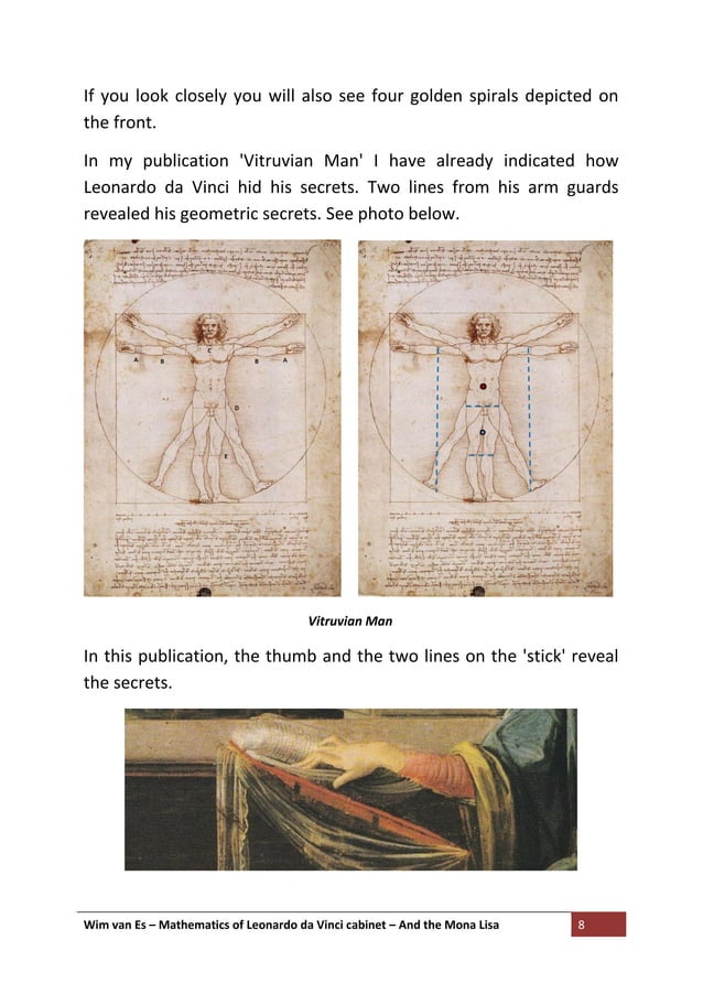 Mathematics of Leonardo da Vinci cabinet. And the Mona Lisa..pdf