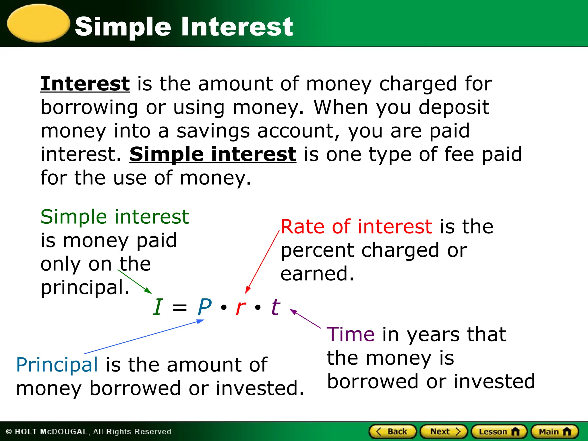 Mathematics+of+Money.ppt_simple and compound interest | PPT | Stocks ...