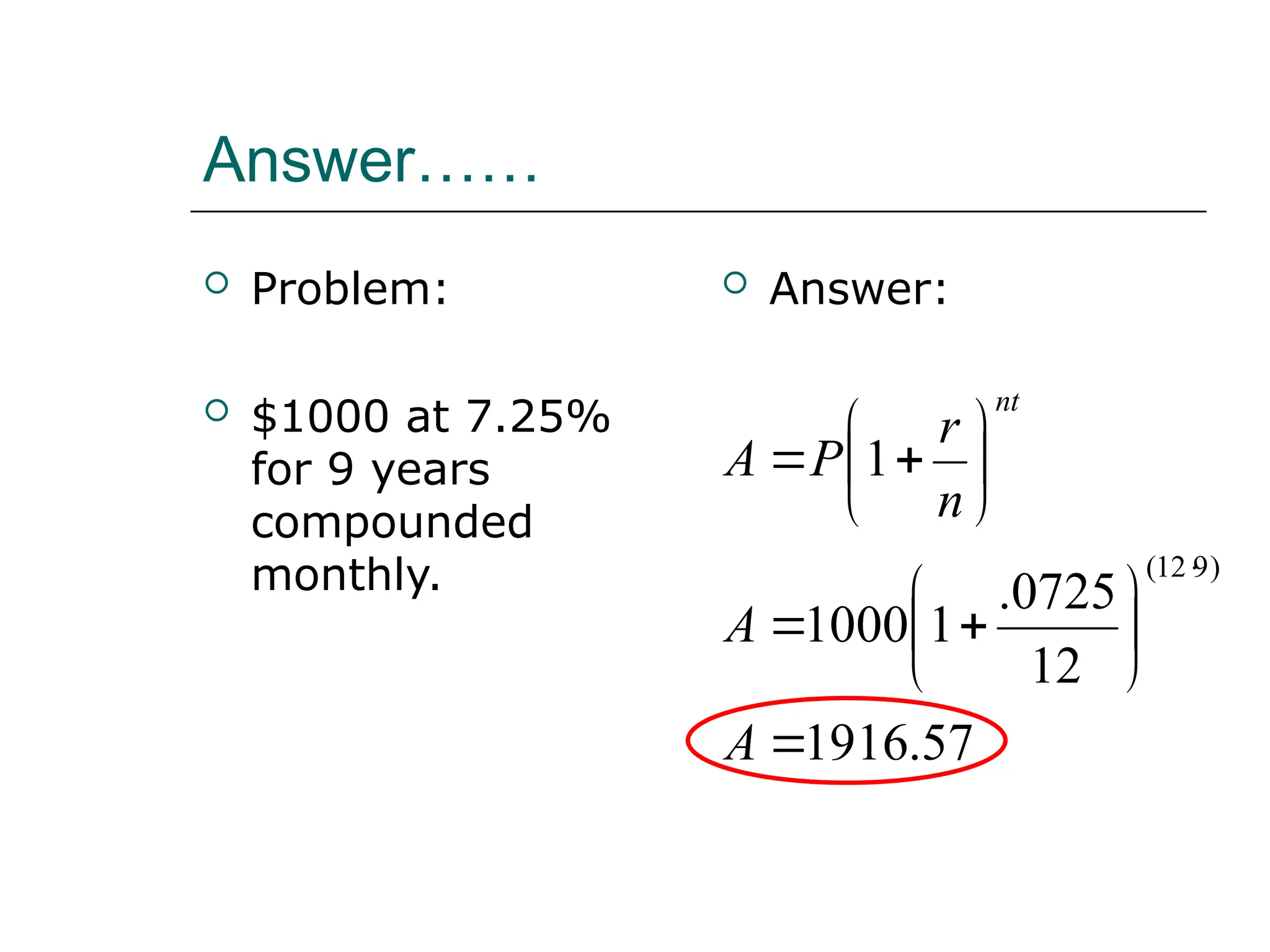 Mathematics+of+Money.ppt_simple and compound interest | PPT | Stocks ...