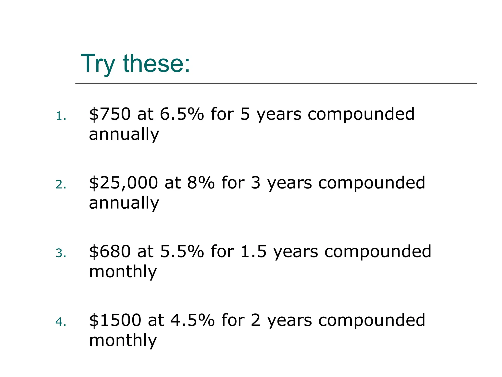 Mathematics+of+Money.ppt_simple and compound interest | PPT | Stocks ...