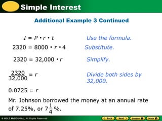 Mathematics+of+Money.ppt_simple and compound interest | PPT | Stocks ...