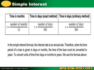 Mathematics+of+Money.ppt_simple and compound interest | PPT | Stocks ...
