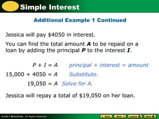 Mathematics+of+Money.ppt_simple and compound interest | PPT | Stocks ...