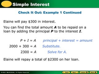 Mathematics+of+Money.ppt_simple and compound interest | PPT | Stocks ...