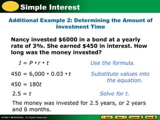 Mathematics+of+Money.ppt_simple and compound interest | PPT | Stocks ...