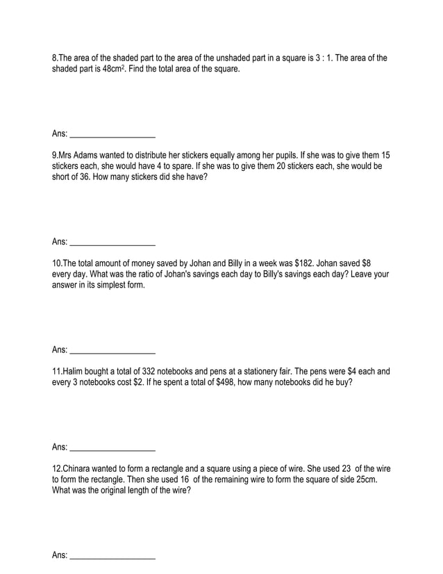 Mathematics p5 | PDF