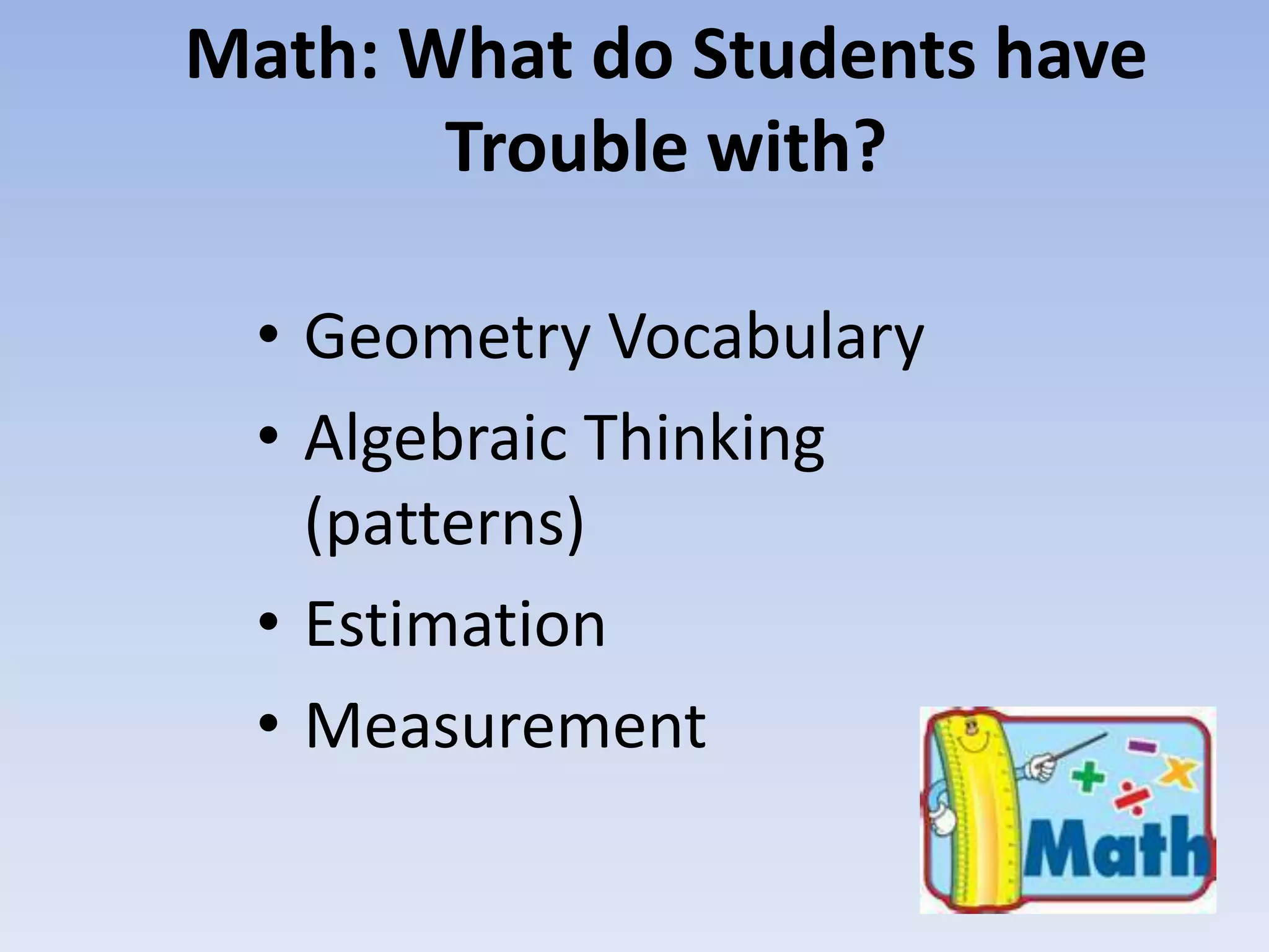 Mathematics Parent Workshop Presentation | PPTX