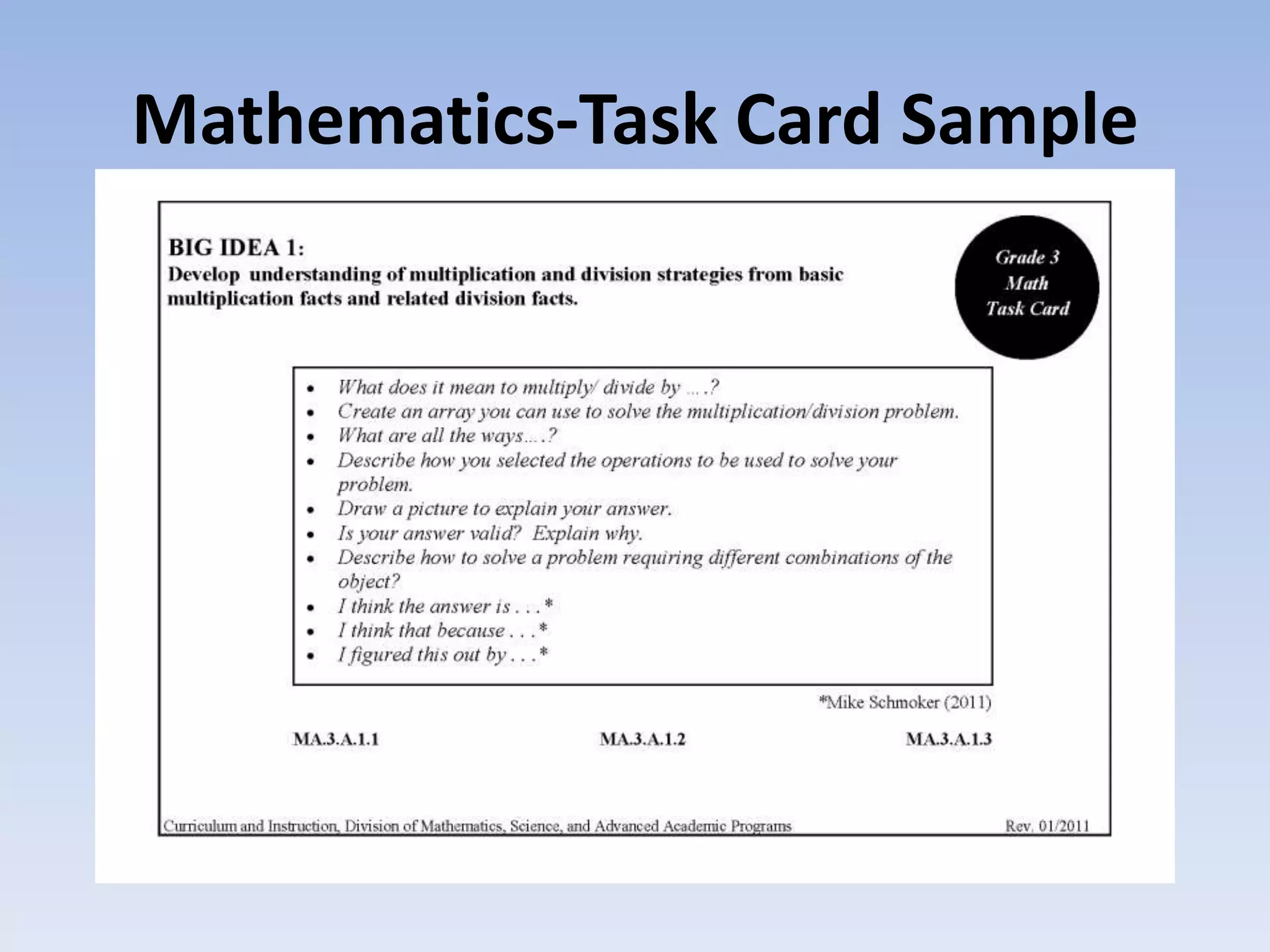 Mathematics Parent Workshop Presentation | PPTX