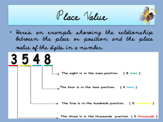 Mathematics Place Value Standard 3 | PDF