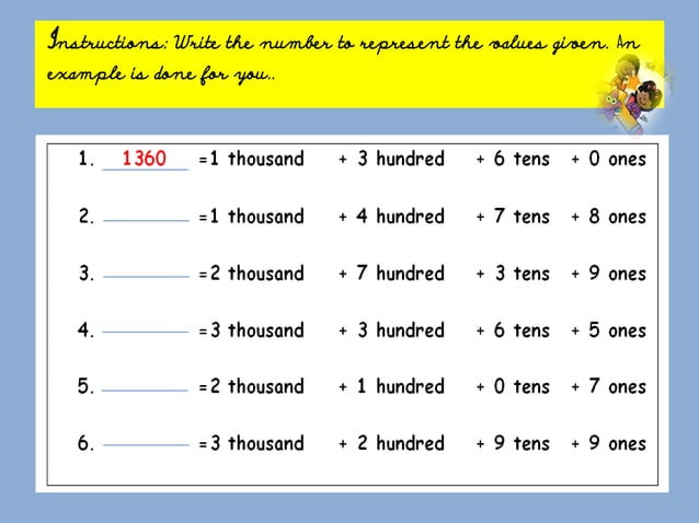 Mathematics Place Value Standard 3 | PPT