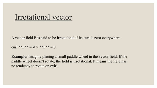 MATHEMATICS ppt on vector and vector calculus.pptx
