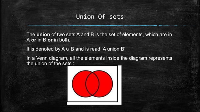 Distributive property of sets (class 11 mathematics project) | PPTX ...