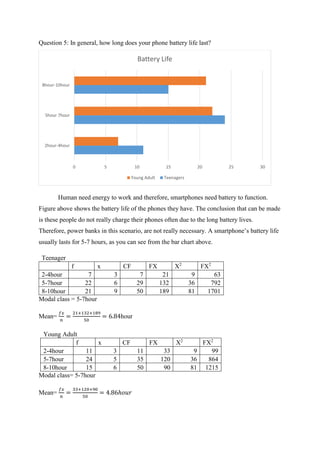 Mathematics Statistics Project | PDF